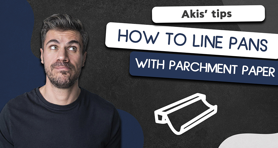 How to line pans with parchment paper
