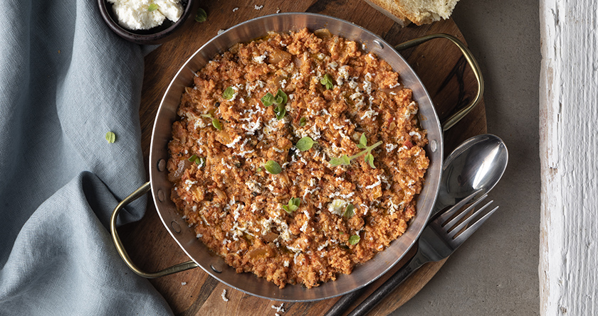 Καγιανάς με ξινομυζήθρα | Άκης Πετρετζίκης