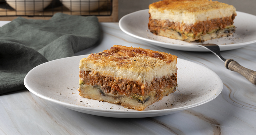 Traditional Greek moussaka | Akis Petretzikis