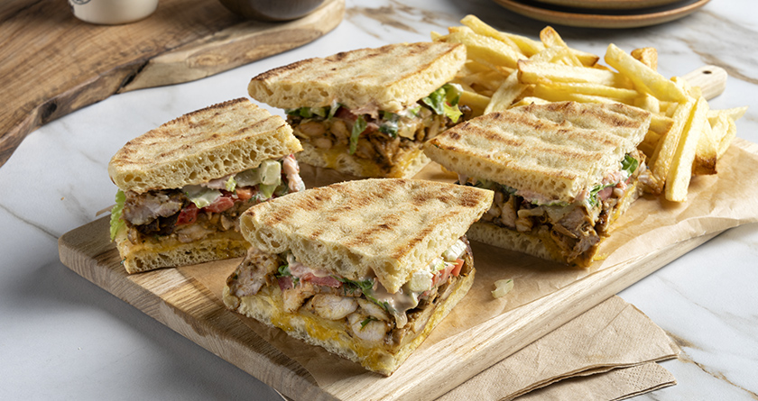 Greek-style chicken gyros quesadilla- Skepasti | Akis Petretzikis