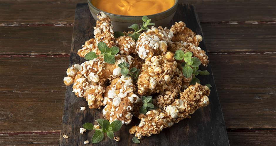 Pop corn nuggets | Άκης Πετρετζίκης