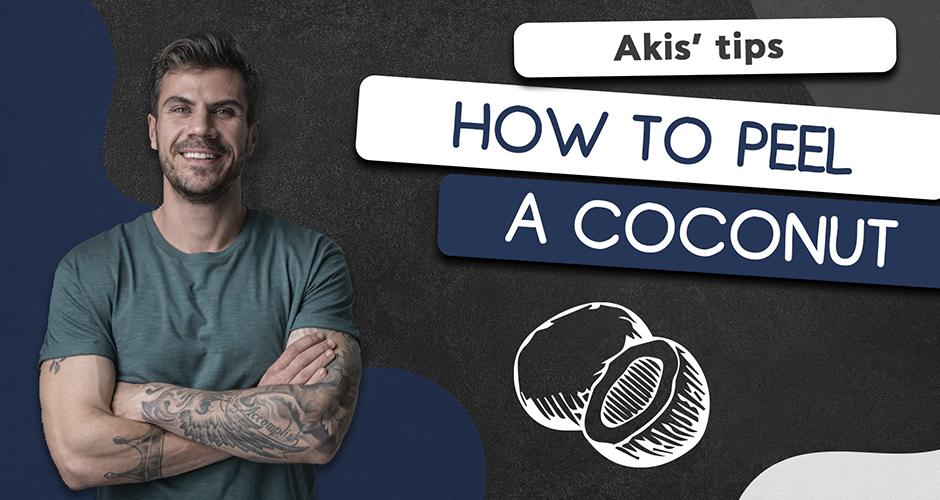 How to peel a coconut