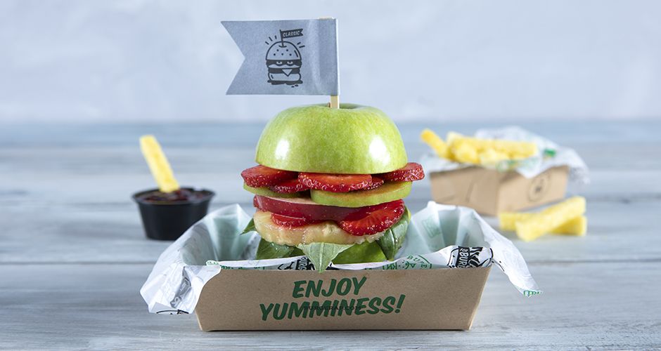 Fruit burger | Akis Petretzikis