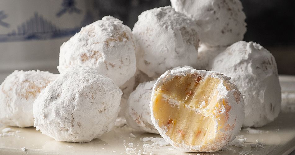 White chocolate tangerine truffles | Akis Petretzikis