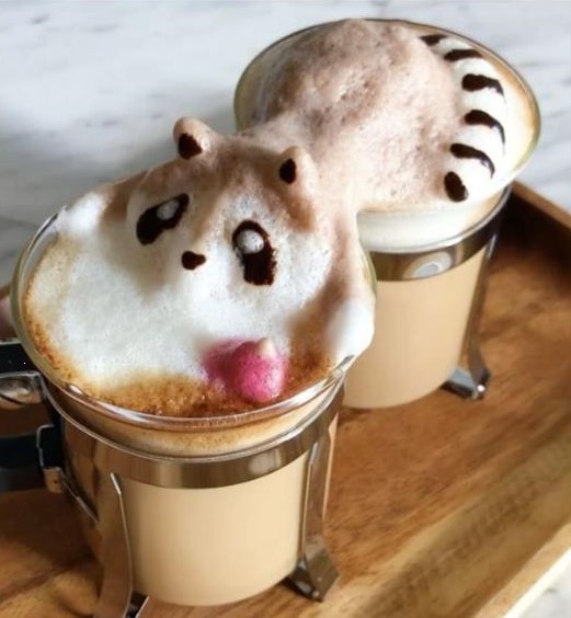 Animal Latte Art– The new trend in coffee art!