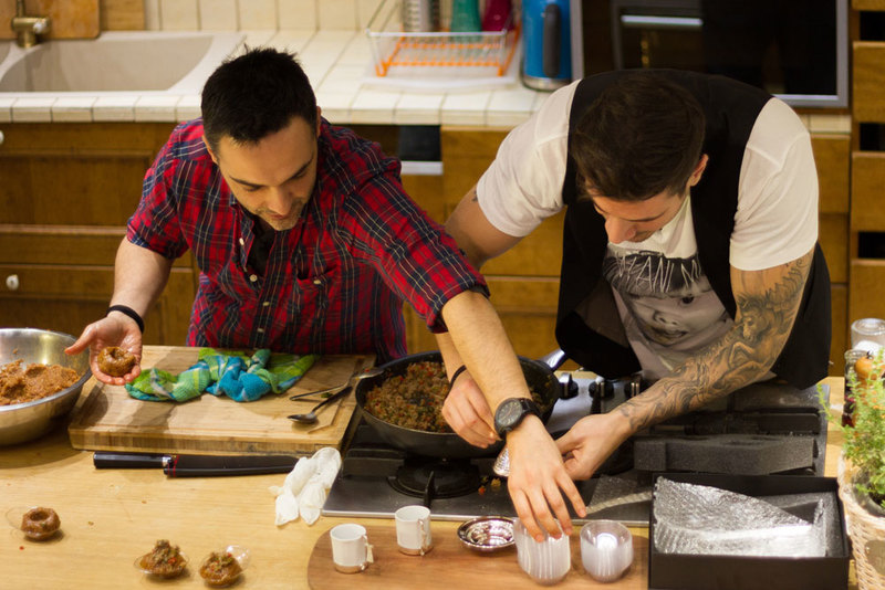 A meeting of flavors and cultures.